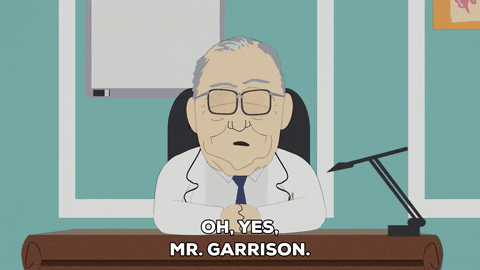 Mr. Garrison Doctor GIF by South Park - Find & Share on GIPHY