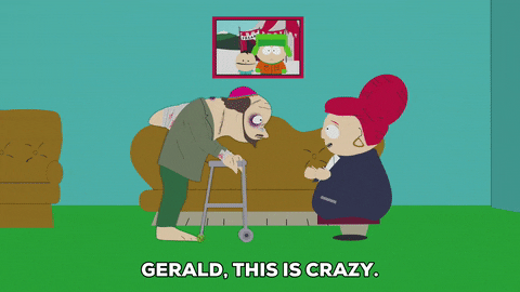 Limping Sheila Broflovski GIF by South Park - Find & Share on GIPHY