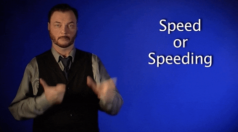 Speeding Sign Language GIF by Sign with Robert - Find & Share on GIPHY