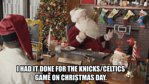 Nba Christmas GIF by NBA on ESPN - Find & Share on GIPHY