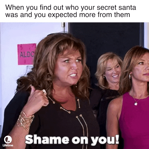 Disappointed Christmas GIF by Lifetime Telly - Find & Share on GIPHY