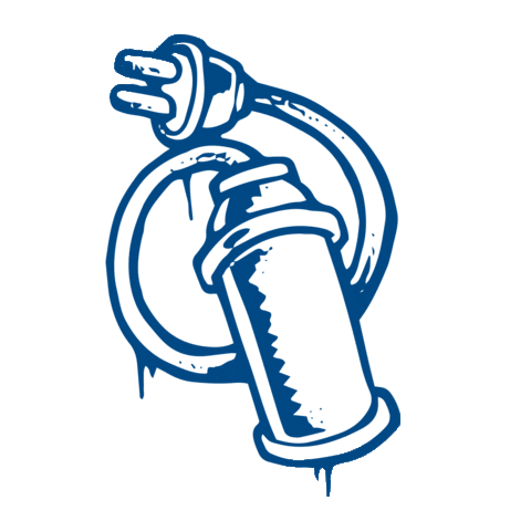 Graffiti Plug Sticker for iOS & Android | GIPHY