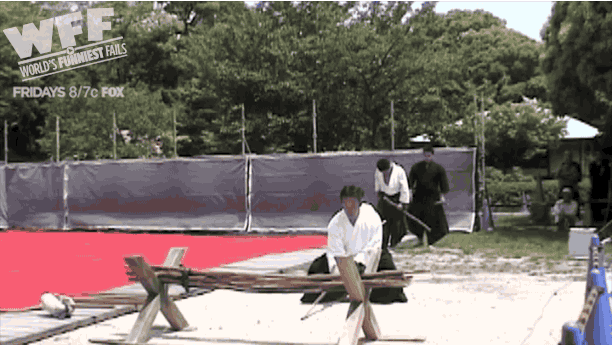 Samurai Fails GIF by World’s Funniest - Find & Share on GIPHY