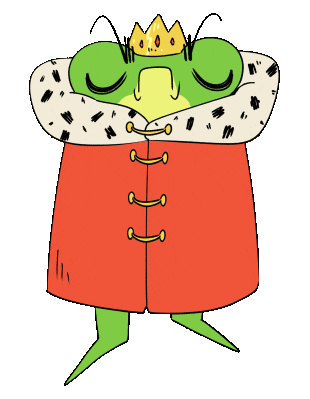 Standing Red Carpet Sticker by Fraffrog for iOS & Android | GIPHY