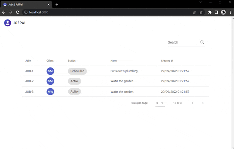 GitHub - VaughnVink/job-pal: Tech Exercise - Front end for tradie job management web app.