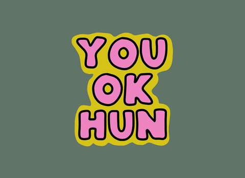You Ok Hun GIF by Poppy Deyes - Find & Share on GIPHY