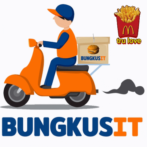 Burger Delivery GIF by Bungkusit - Find & Share on GIPHY