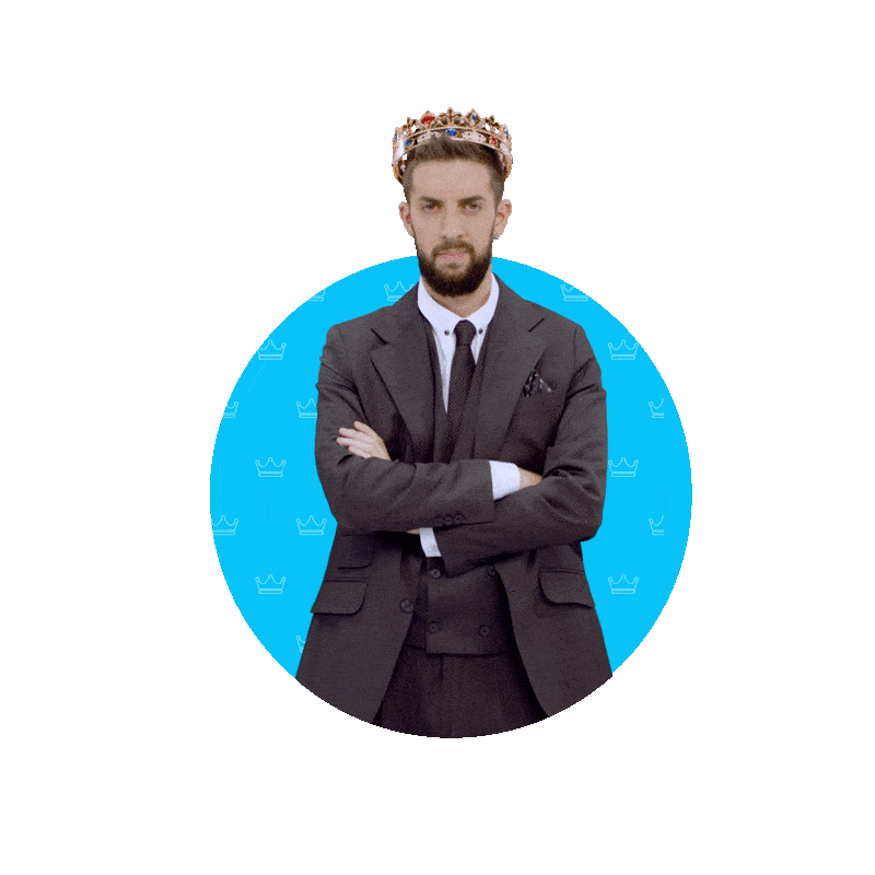 King Rey Sticker by Movistar España for iOS & Android | GIPHY