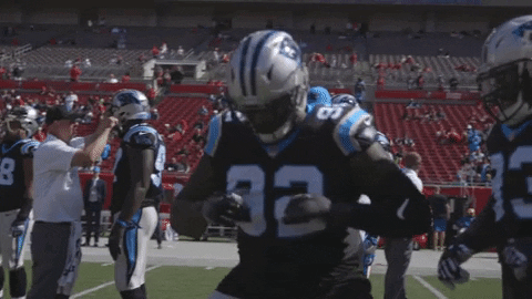 Vernon Butler Dance GIF by Carolina Panthers - Find & Share on GIPHY