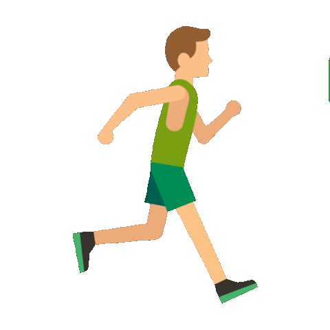 Fitness Correr Sticker by Desinchá for iOS & Android | GIPHY