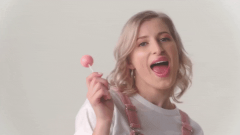 Happy Lollipop GIF by Cassie Dasilva - Find & Share on GIPHY