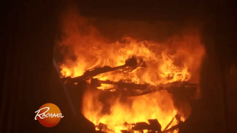 Fire Burning GIF by Rachael Ray Show - Find & Share on GIPHY