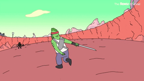 Doomlands GIF by The Roku Channel - Find & Share on GIPHY