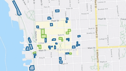 Parking Burlington Vt Map February 2021 | Birding Burlington, Vermont,