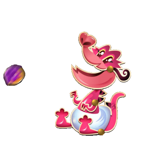 Hungry Dragon Sticker by Candy Crush for iOS & Android | GIPHY