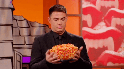 Jonathan Bennett Halloween GIF by Food Network - Find & Share on GIPHY