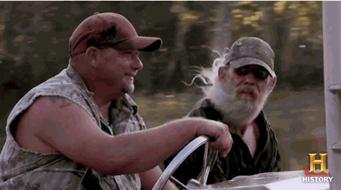 Pumped Up Hump Day GIF by Swamp People - Find & Share on GIPHY