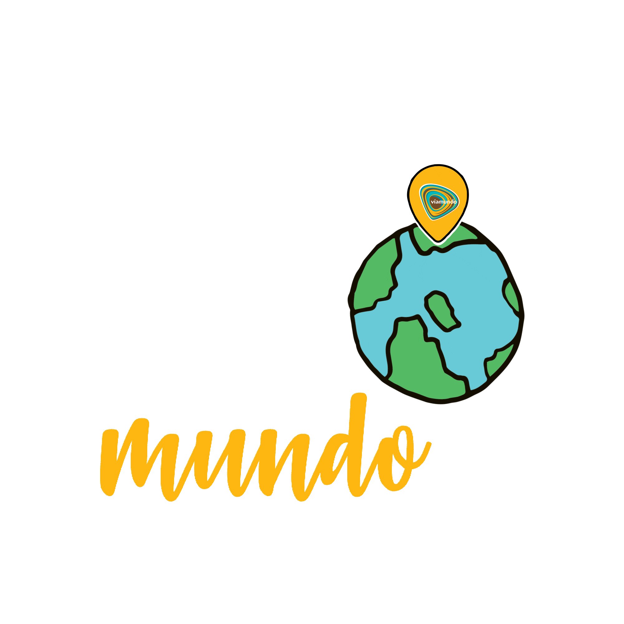 World Ferias Sticker by Via Mundo Intercâmbio for iOS & Android | GIPHY