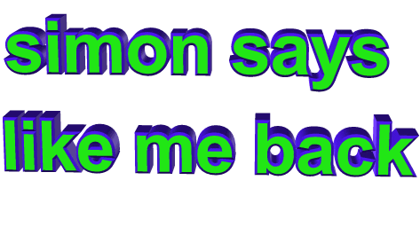 Simon Says Lol Sticker by AnimatedText for iOS & Android | GIPHY