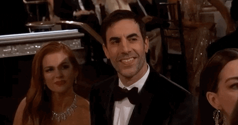 Sacha Baron Cohen GIF by Golden Globes - Find & Share on GIPHY