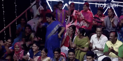Reality Show Clap GIF by Hotstar - Find & Share on GIPHY