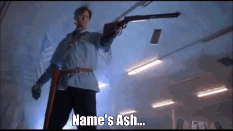 Ash Williams GIF - Find & Share on GIPHY