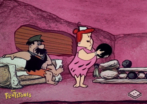 Happy The Flintstones GIF - Find & Share on GIPHY