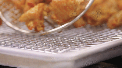 Fried Chicken Cooking GIF by Christopher Kimball's Milk Street - Find ...