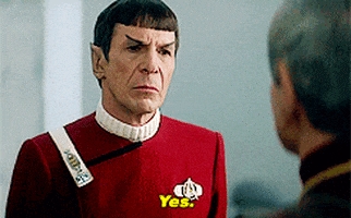 Captain Spock GIFs - Find & Share on GIPHY