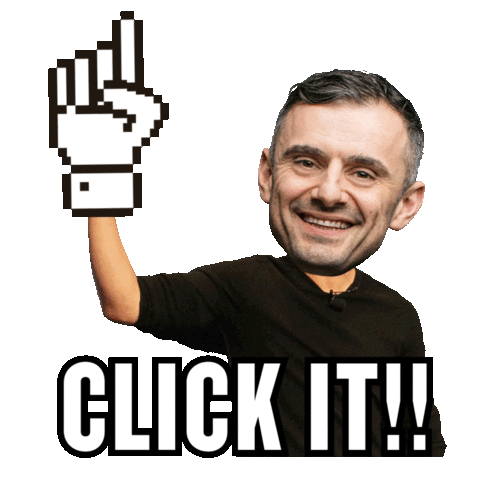 Click Press Here Sticker by GaryVee for iOS & Android | GIPHY