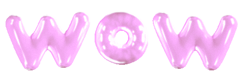 Text Wow Sticker by Simon Falk for iOS & Android | GIPHY