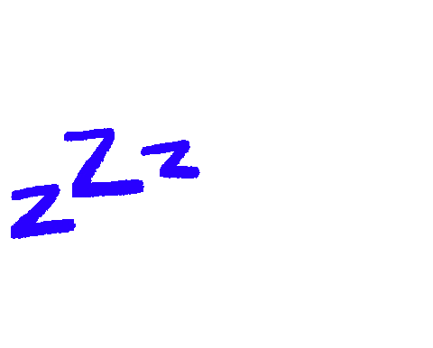 Tired Zzz Sticker by megan motown for iOS & Android | GIPHY