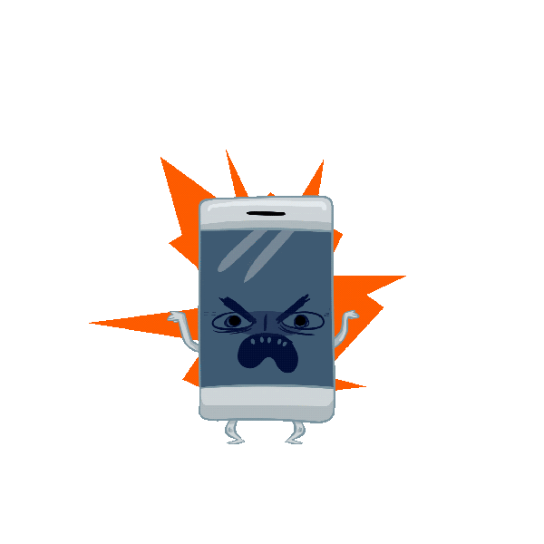 Phone Anger Sticker by Sonymx for iOS & Android | GIPHY