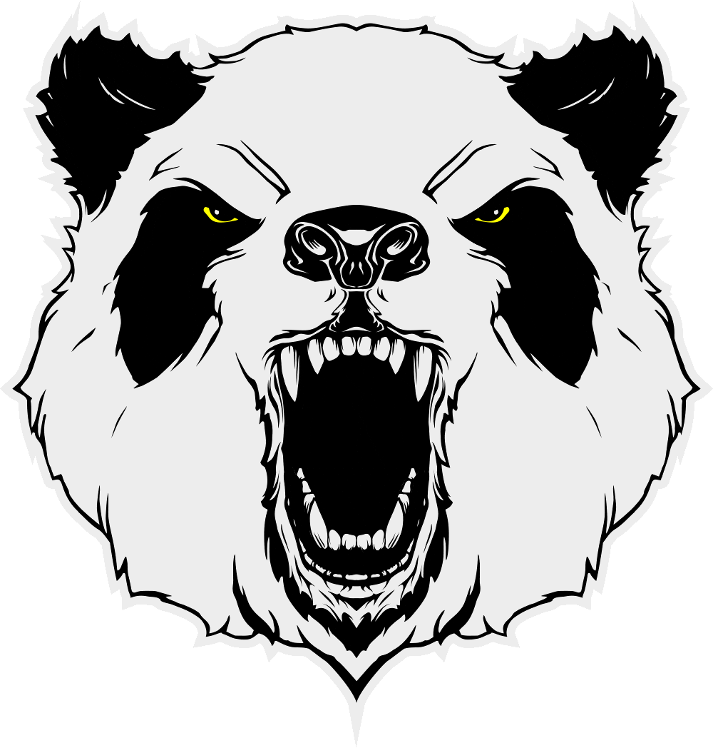 Angry Panda Sticker by RUNDAMENTAL for iOS & Android | GIPHY