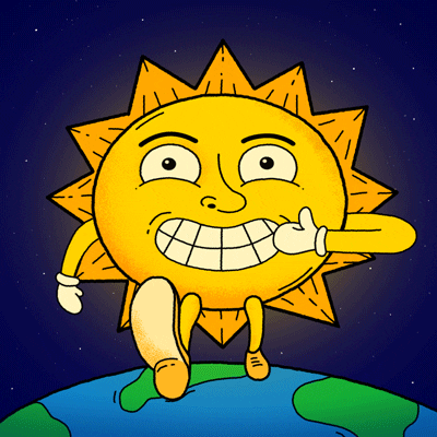 Illustration Sun GIF by Sebaldo - Find & Share on GIPHY