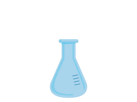Animated Science Beaker