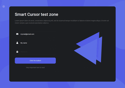 GitHub - Fenn3c/SmartCursor: A beautiful cursor on a pure js that takes ...