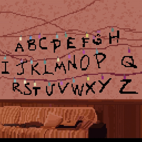 Stranger Things Pixel Art GIF - Find & Share on GIPHY