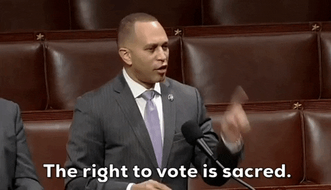 Voting Rights Congress GIF by GIPHY News - Find & Share on GIPHY