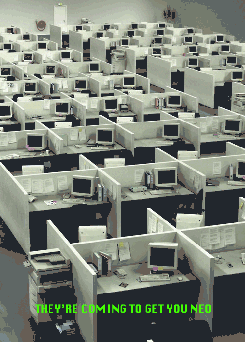 The Matrix Cubicle GIF - Find & Share on GIPHY
