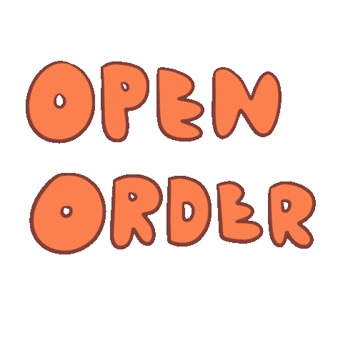 Open Order Sticker for iOS & Android | GIPHY