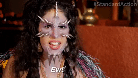 Ew Reaction GIF by zoefannet - Find & Share on GIPHY