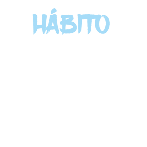 Habitos Letreiro Sticker by ANA MARIA SAAD for iOS & Android | GIPHY