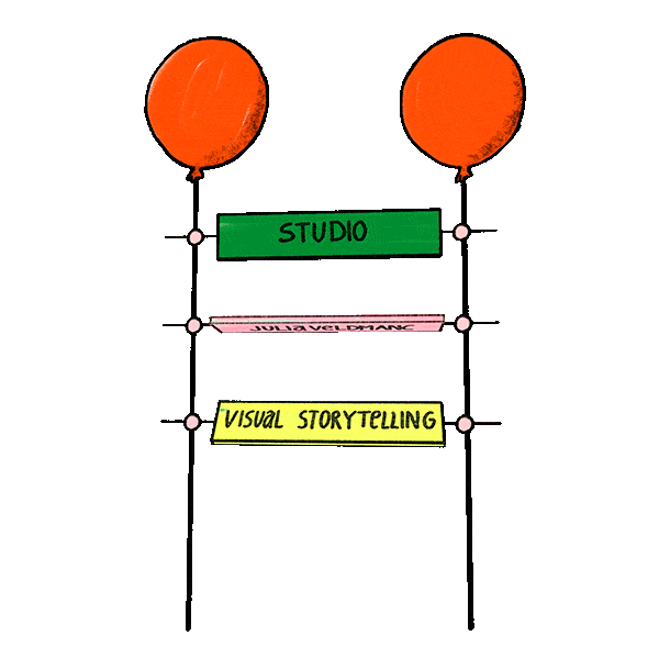Juliaveldmanc Visual Storytelling Sticker by ailujulia for iOS ...