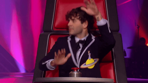 The Voice Happy Dance GIF by La Voix - Find & Share on GIPHY