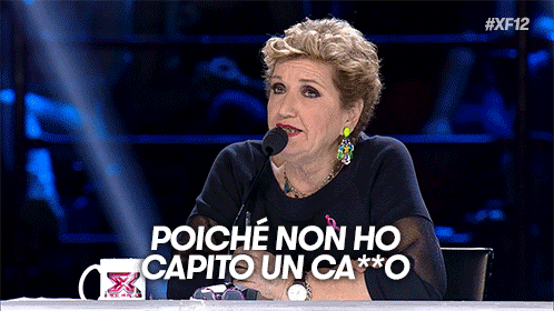 Mara Maionchi Smile GIF by X Factor Italia - Find & Share on GIPHY