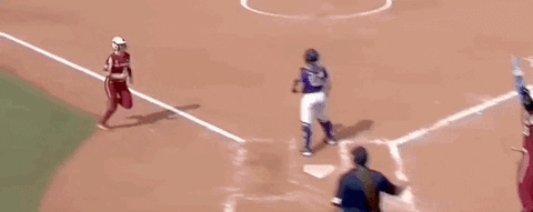 Softball Oklahoma GIF by NCAA Championships - Find & Share on GIPHY