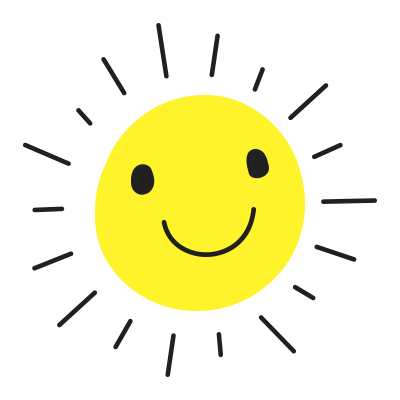 Sunny Day Smile Sticker by Big Lots for iOS & Android | GIPHY