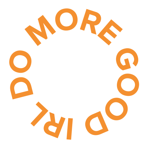 Volunteer Do More Good Sticker by POINT App for iOS & Android | GIPHY