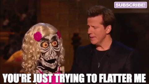 Flatter Me Valentines Day GIF by Jeff Dunham - Find & Share on GIPHY